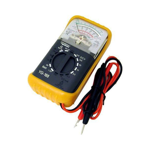 Sinometer YG188 Pocket-size Analog Multimeter – Kaito Electronics Inc