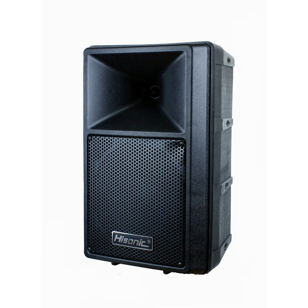 Hisonic PA687S 80W Speaker System with Dual VHF Wireless Microphone ...