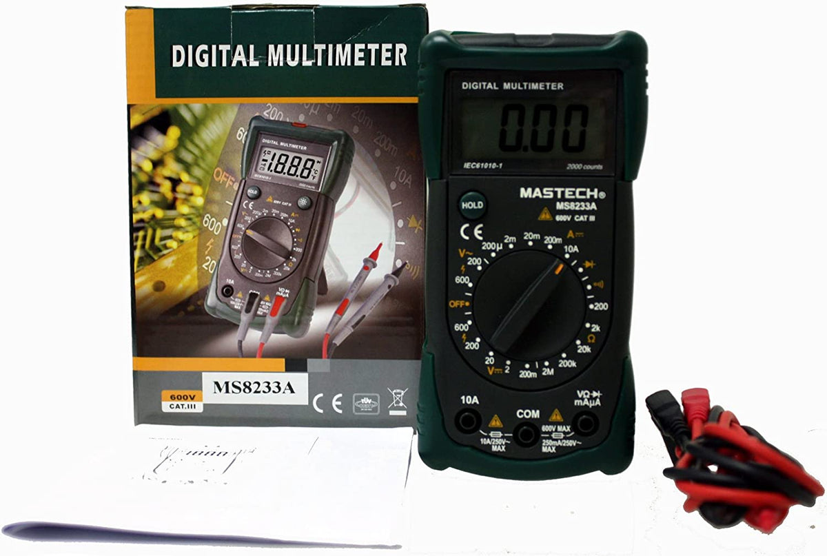 Sinometer MS8233A 10-range Digital Multimeter – Kaito Electronics Inc