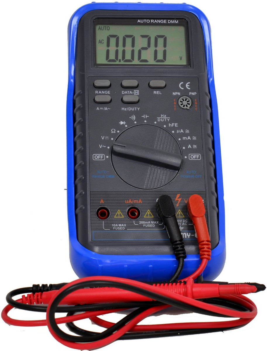 Sinometer MY69 Auto Range Digital Multimeter – Kaito Electronics Inc