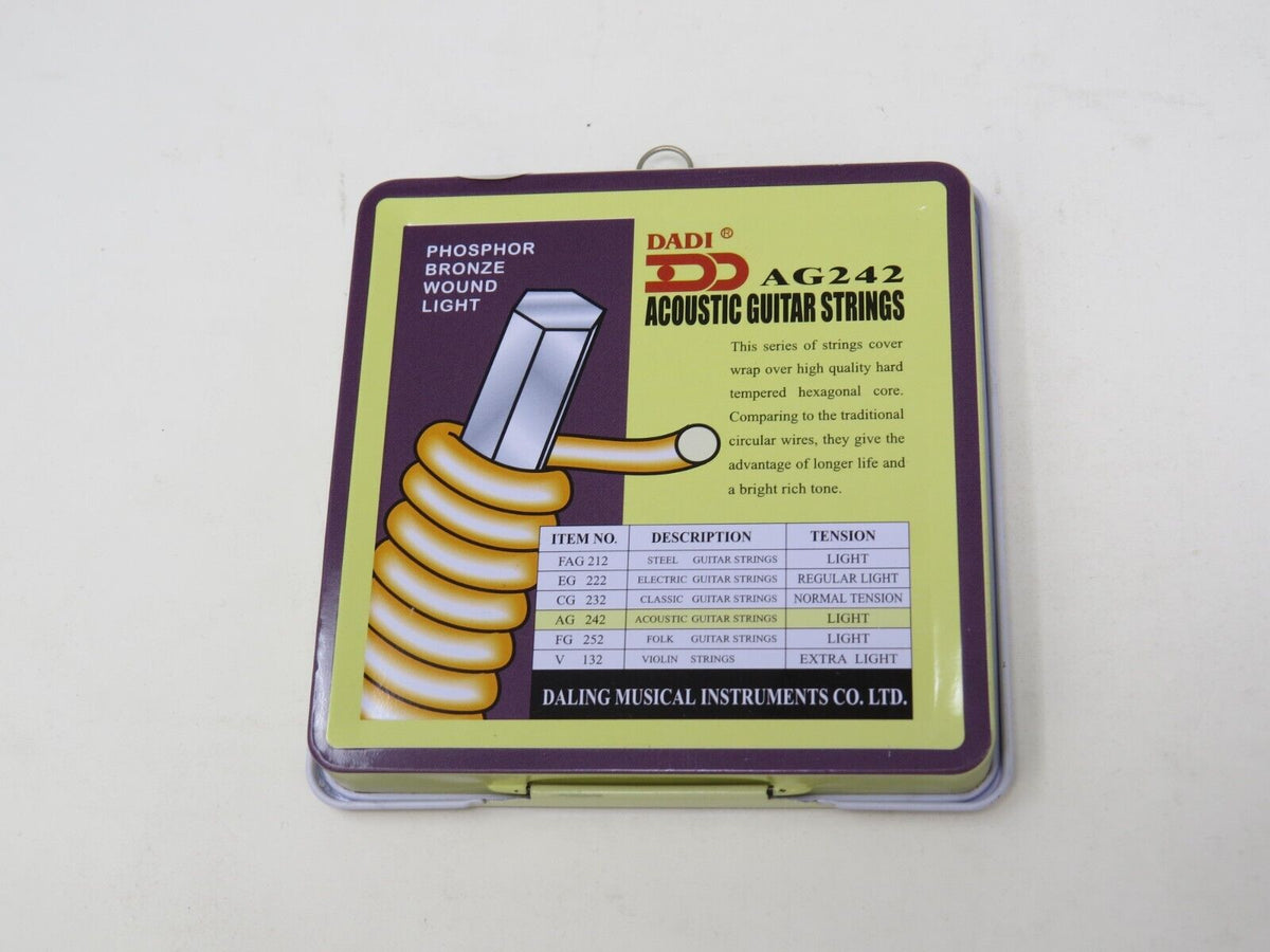 Phosphor Bronze Wound Light Acoustic Guitar Strings AG242 – Kaito ...