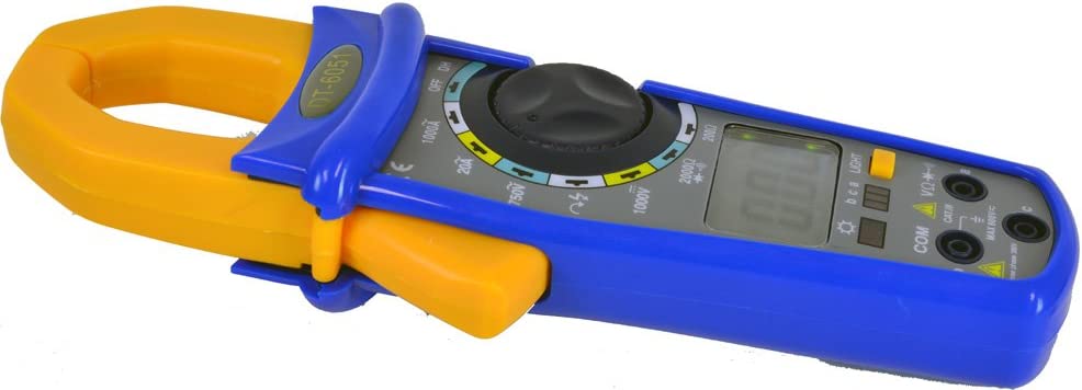 Sinometer Digital Clamp on Meter with Phase Rotation Indicator, DT6051 ...