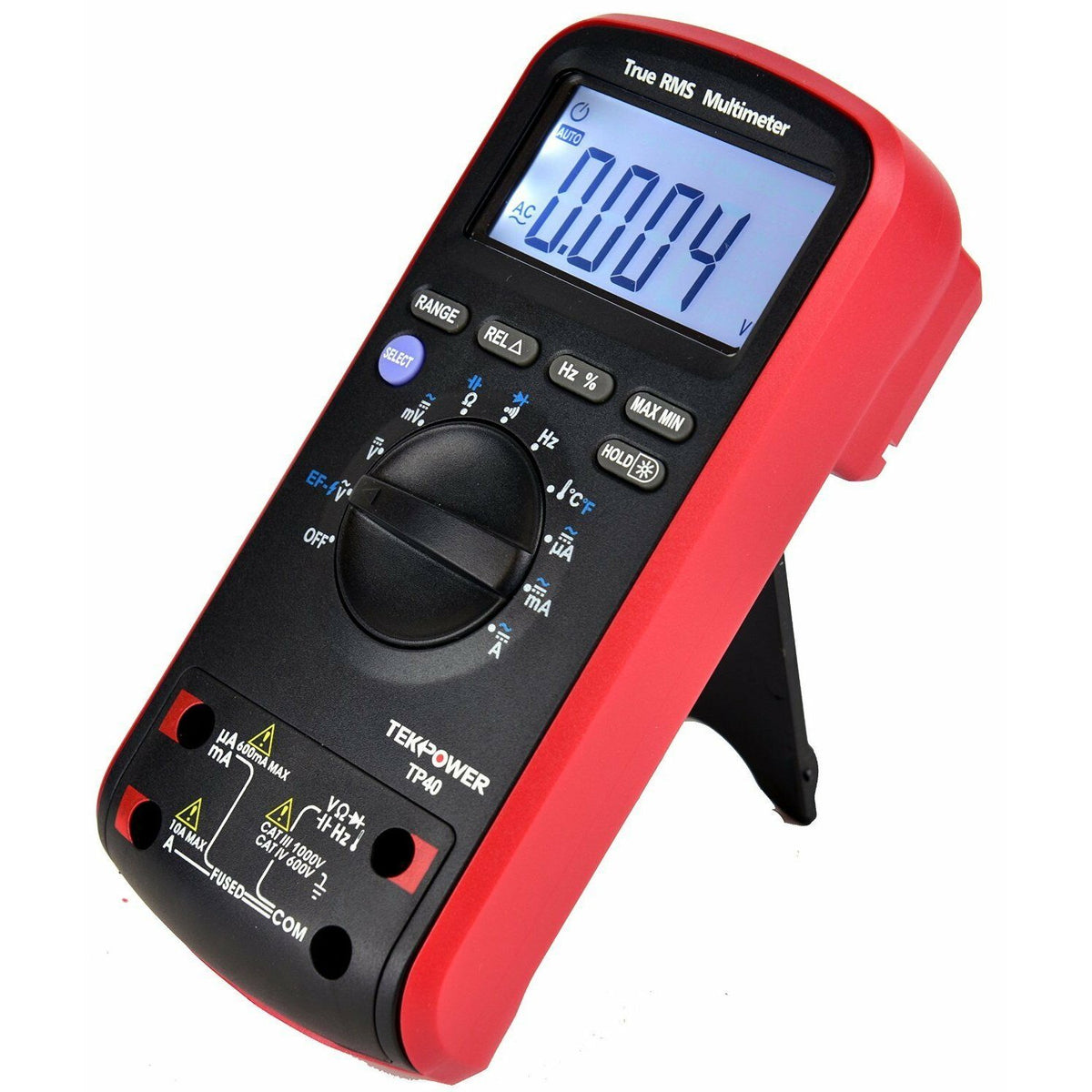 Tekpower TP40 6000 Counts True RMS Digital AC/DC Digital Multimeter ...