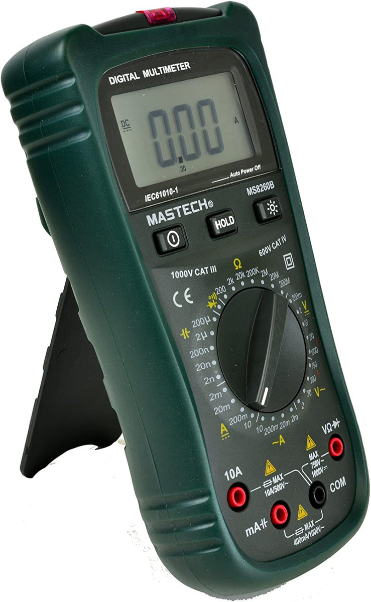 MASTECH MS8260B 2000 Counts Non-contact Digital Multimeter AC/DC Volta ...