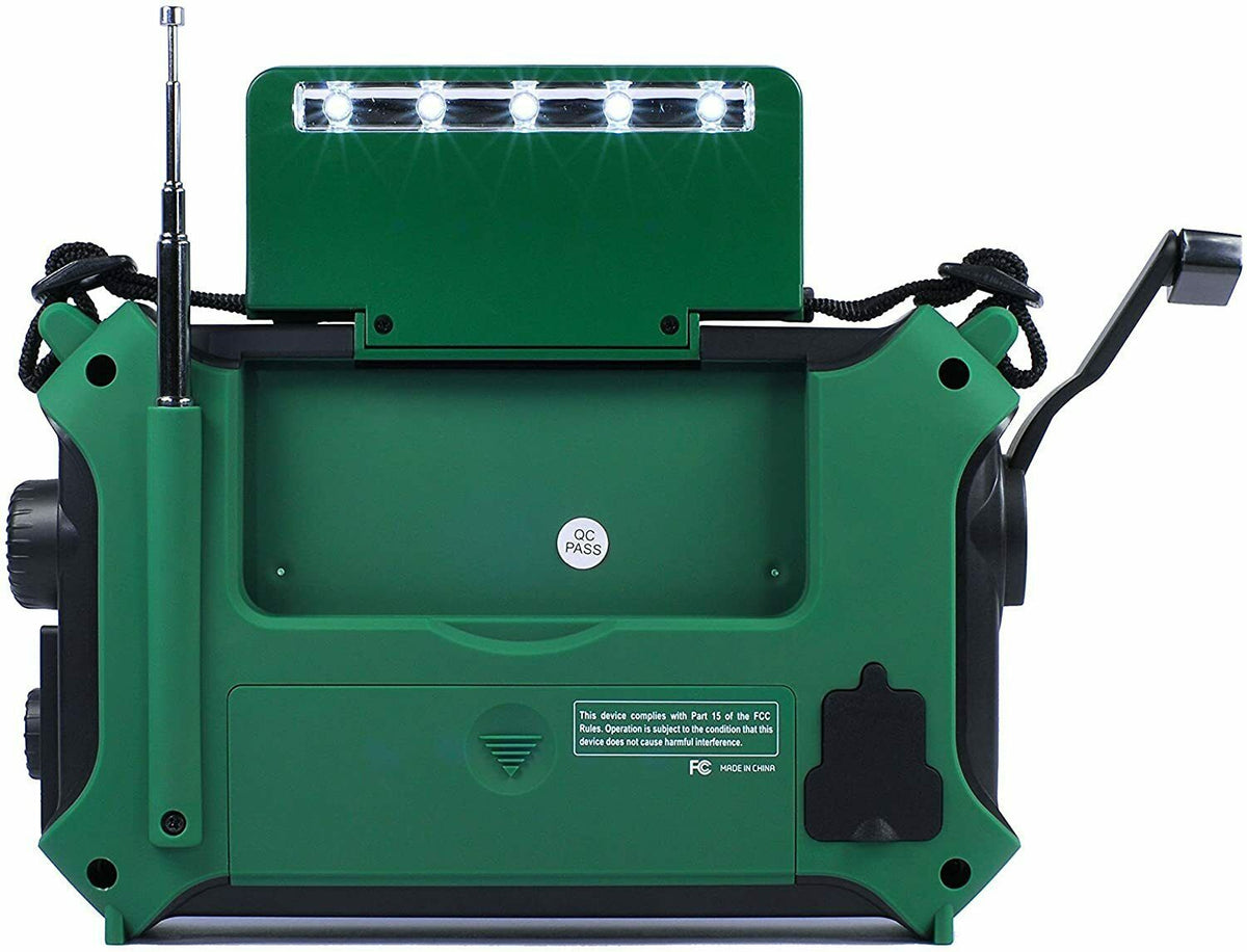 Kaito KA500 AM FM Shortwave Dynamo Solar Crank Emergency Weather Radio ...