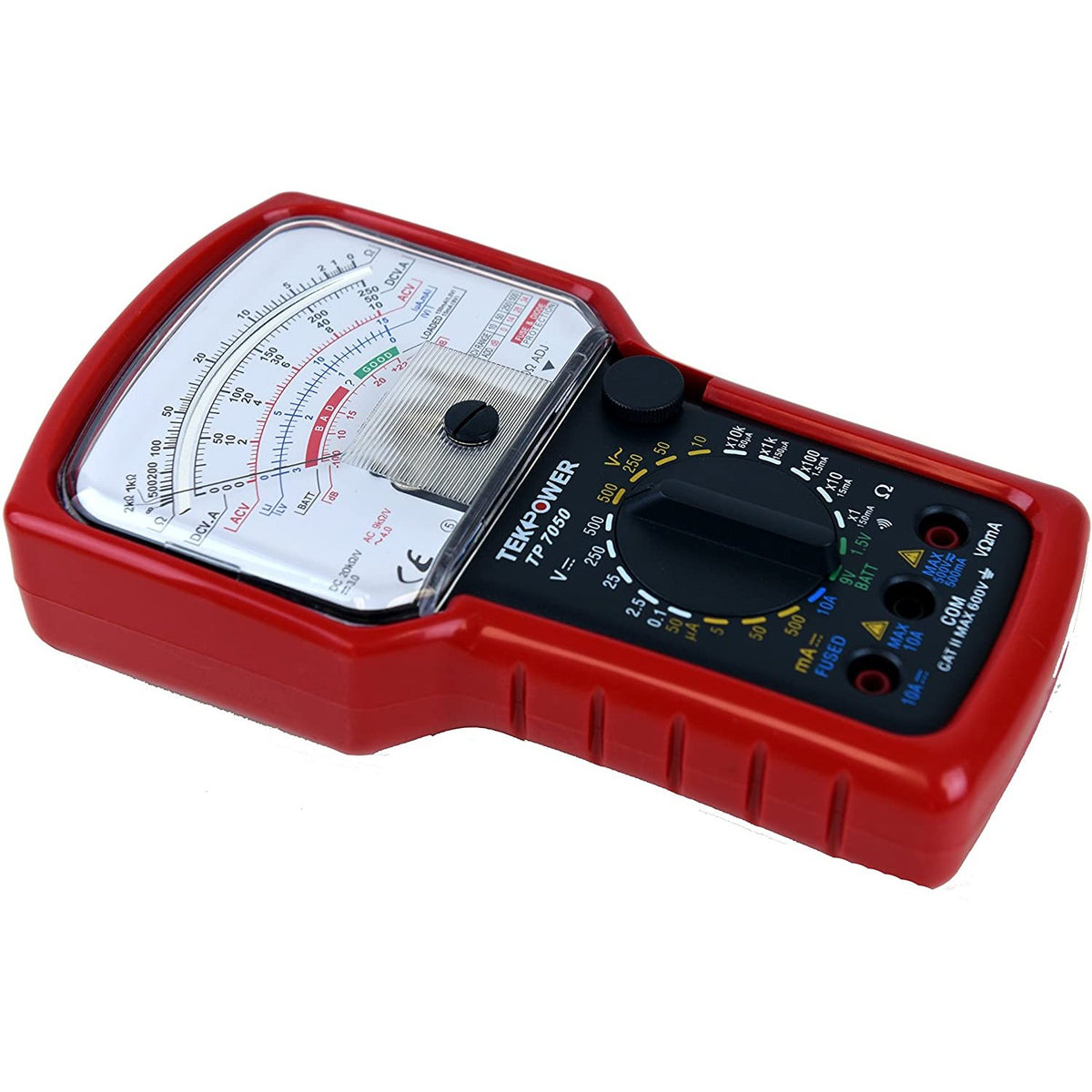 Tekpower TP7050 High Accuracy Analog Multimeter with Battery Tester ...