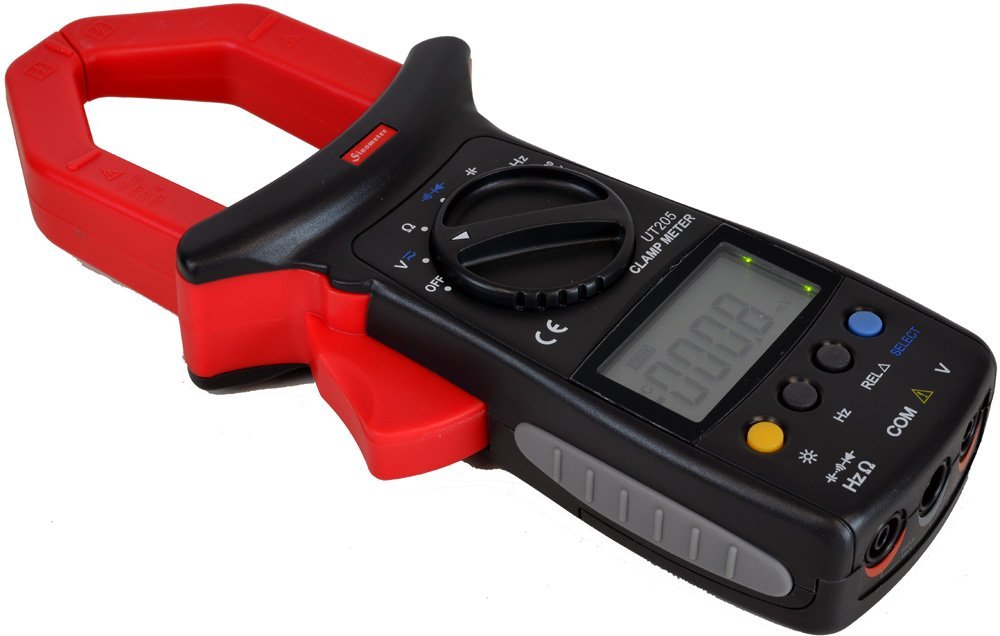 Sinometer UT205 Auto Ranging AC 1,000 Amp Clamp Meter, Back Light, Fre ...